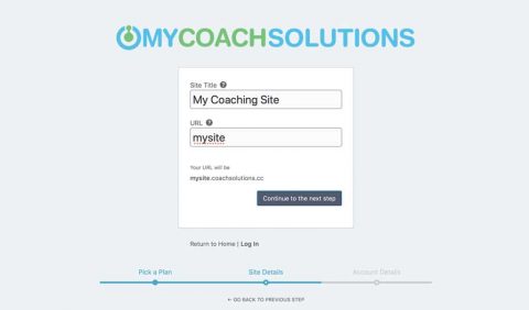 mcs signup | My Coach Solutions